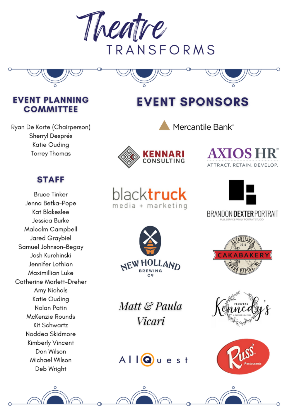 Theatre Transforms - Grand Rapids Civic Theatre